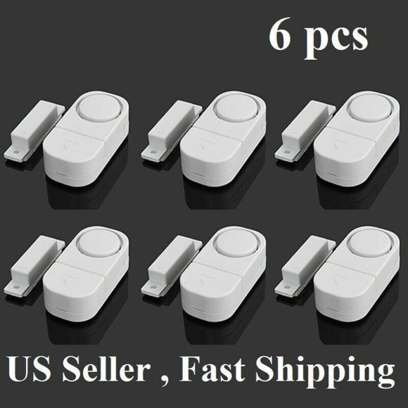 Storage & Organization | 6 Pcs Wireless Home Window Door Burglar ...
